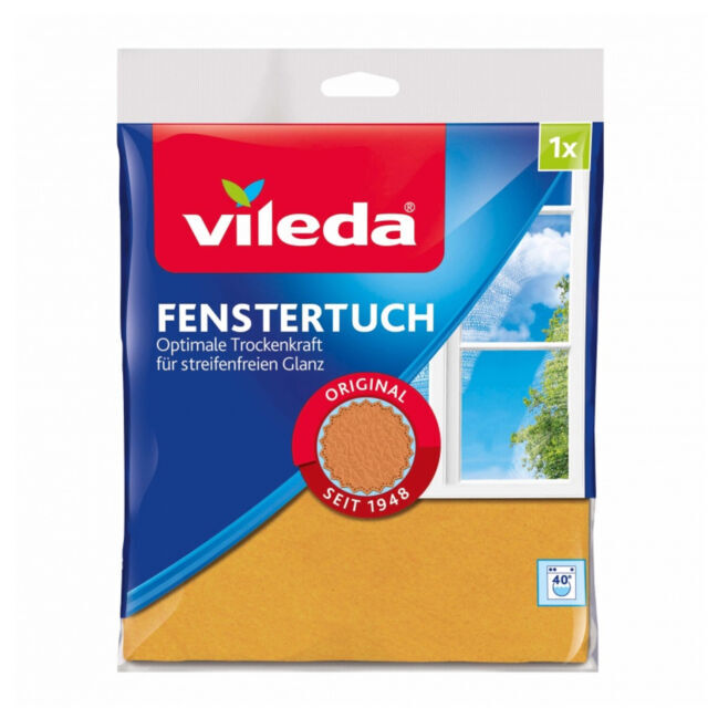 Vileda Microfibre Cloth Microfiber Streak Free Microactive Cleaning ...