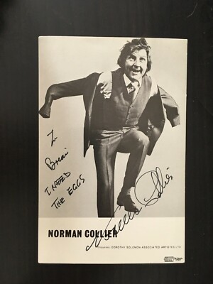 NORMAN COLLIER - THE COMEDIANS TV SERIES - EXCELLENT SIGNED B/W PHOTO ...