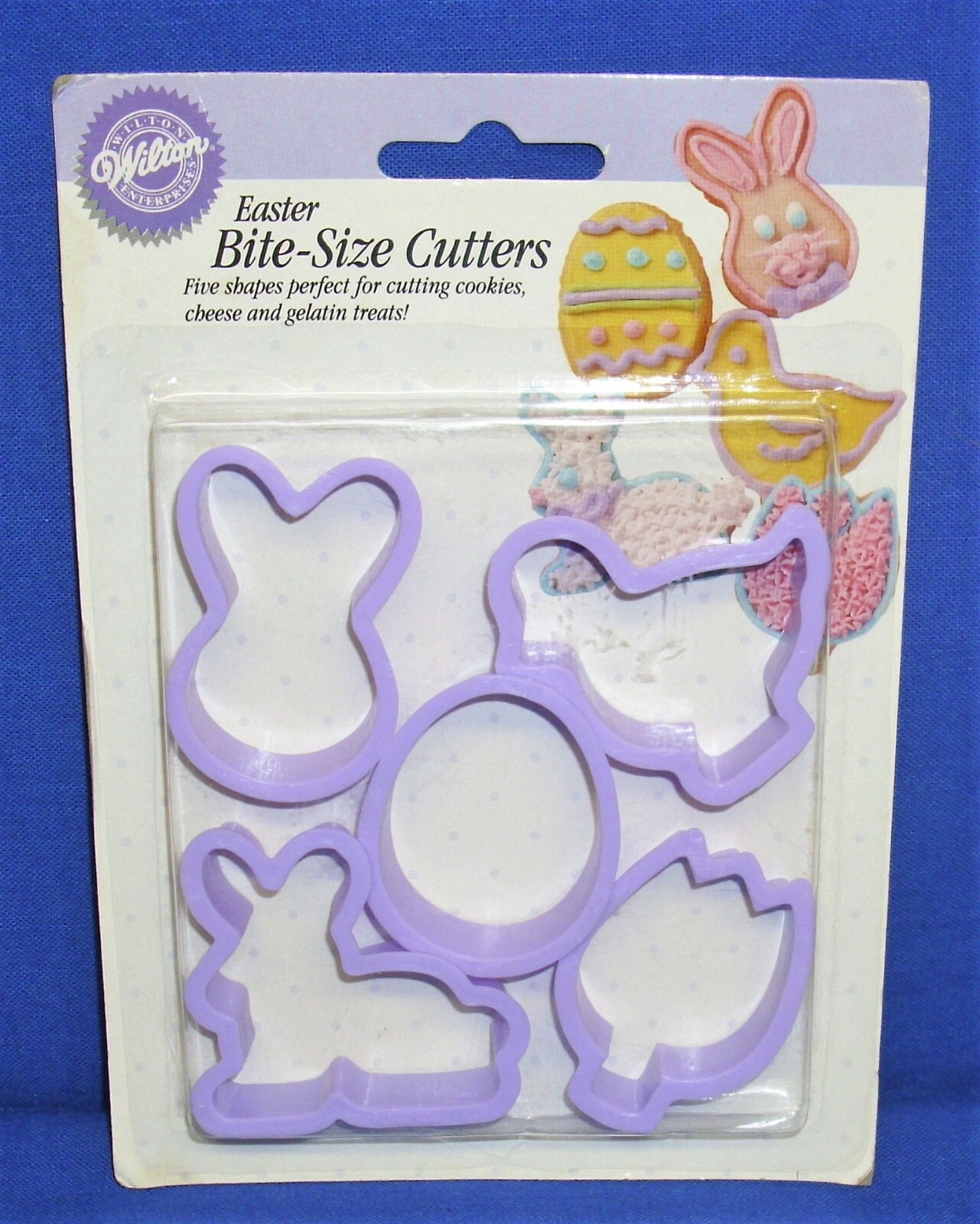Lot of 2 Wilton Easter Cookie Cutter Sets Nesting Rabbits & Bite Size ...
