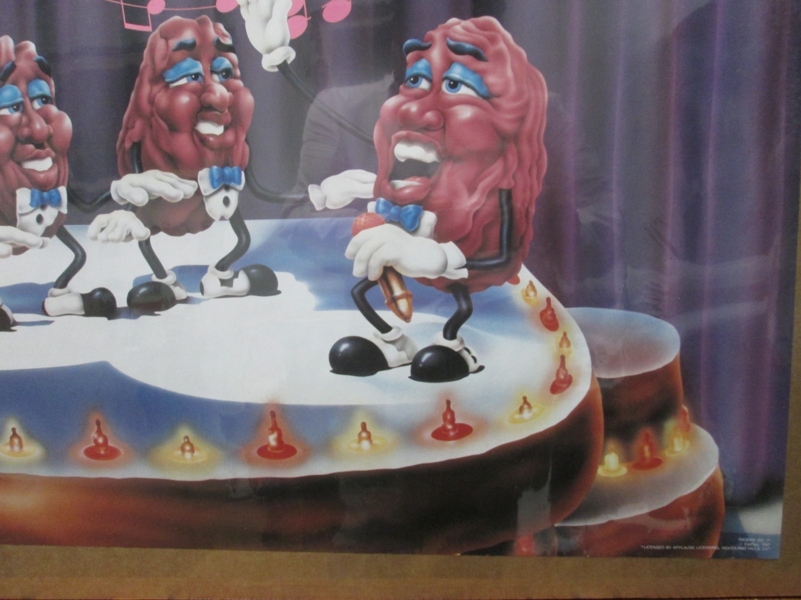 the California Raisins Vintage Poster Heard it through the Grapevine ...