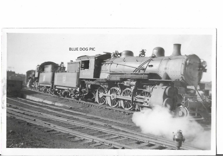 Soo Line Railroad Engine #466, part of Minneapolis, St. Paul & Sault ...