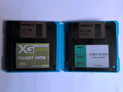 General Standard Midi Song Files Floppy Disks - XG Chart Hits 1, George ...