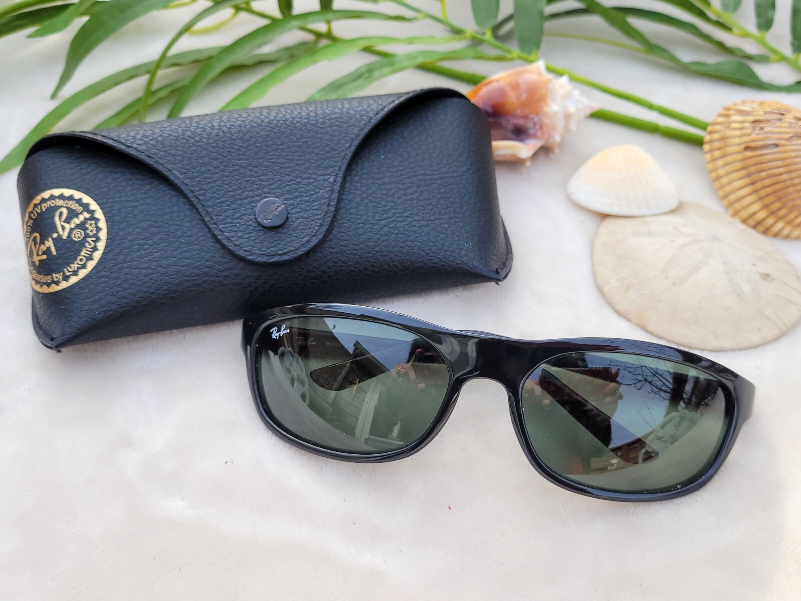 Ray Ban RB4114 601/71 3N Black Sunglasses with Original Case | eBay