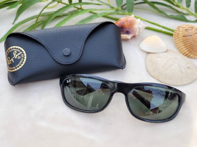 Ray Ban RB4114 601/71 3N Black Sunglasses with Original Case | eBay