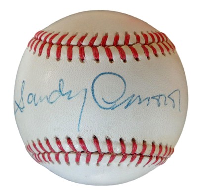 Sandy Amoros Autographed ONL Baseball Brooklyn Dodgers JSA 179835 | eBay