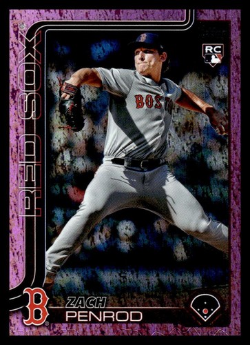 2025 Topps Series 2 Pink Holo Zach Penrod Red Sox | eBay.de