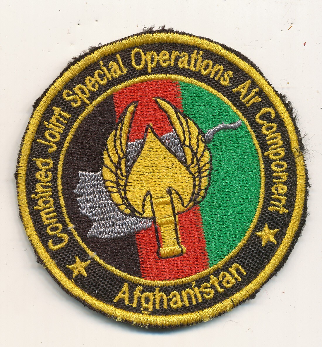 Combined Joint Special Operations Air Component patch Afghanistan made ...