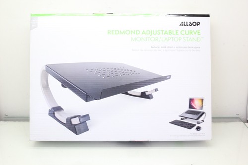 ALLSOP Redmond Adjustable Curve Monitor / Laptop Stand 30498 | eBay