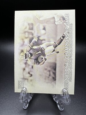 2009 Topps Magic Football - #MT16 2009 National Championship Gators v ...