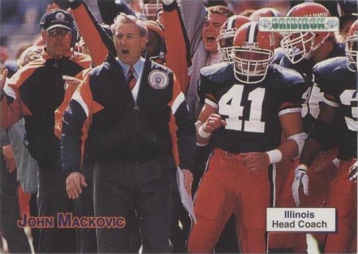 1992 Gridiron - John Mackovic #44 (RC) for sale online | eBay