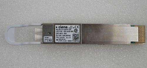Ciena WaveLogic 5 nano QSFP-DD 180-3530-900 400ZR BASE 4x100GbE ...
