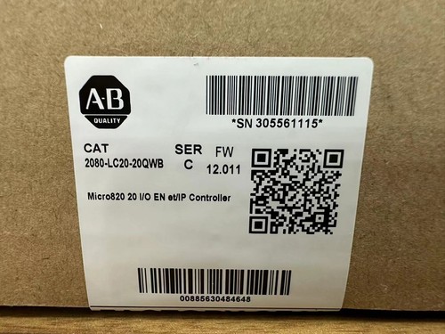 NEW Original Micro820 2080-LC20-20QWB Ethernet I/P Controller ...
