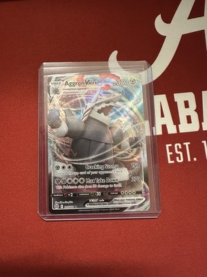 Pokemon TCG Aggron Vmax 097/172 SWSH09: Brilliant Stars Ultra Rare Near ...
