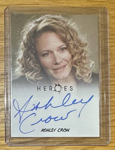 HEROES : ASHLEY CROW as SANDRA BENNET AUTOGRAPH CARD RITTENHOUSE 2010 ...