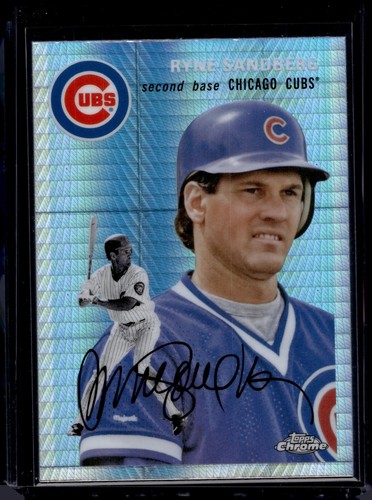 2023 Topps Chrome Platinum Anniversary - Ryne Sandberg #467 Prism ...