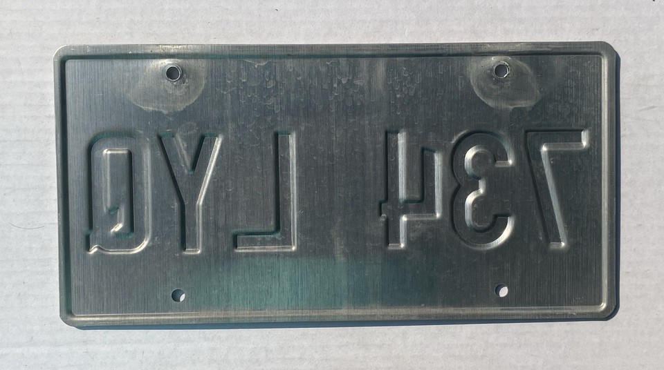 Saskatchewan Canada License Plate #734 LYQ Wheat "Land of Living Skies ...