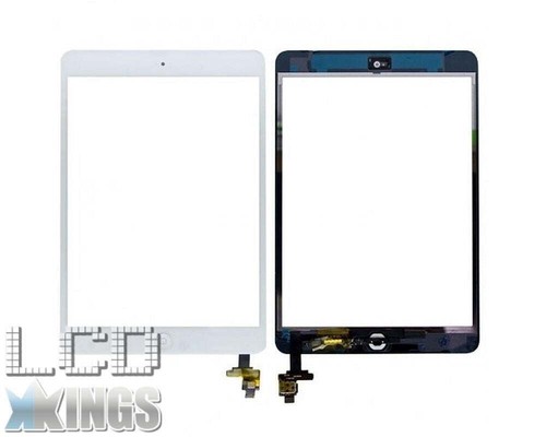 Apple iPad Mini A1432 A1454 A1455 Touch Screen Digitizer - White Screen ...