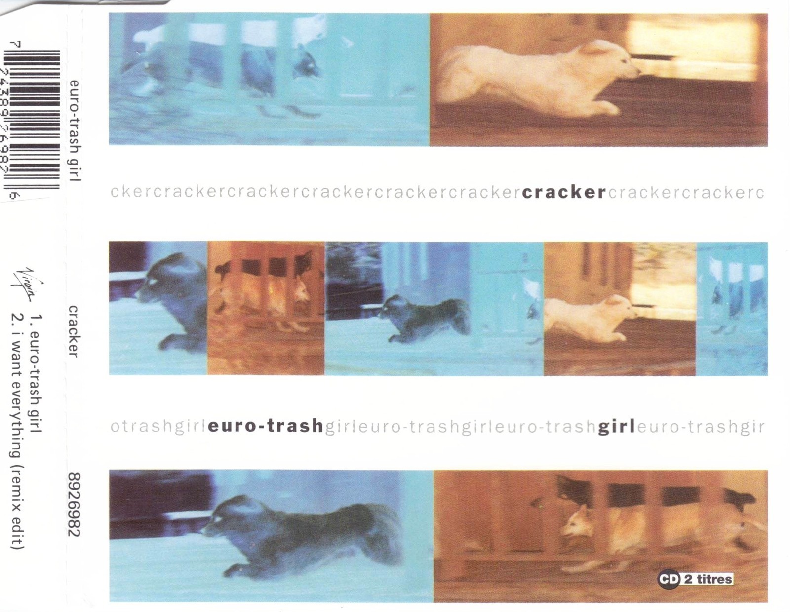 cd-single, Euro Trash Girl - Cracker, 2 Tracks | eBay