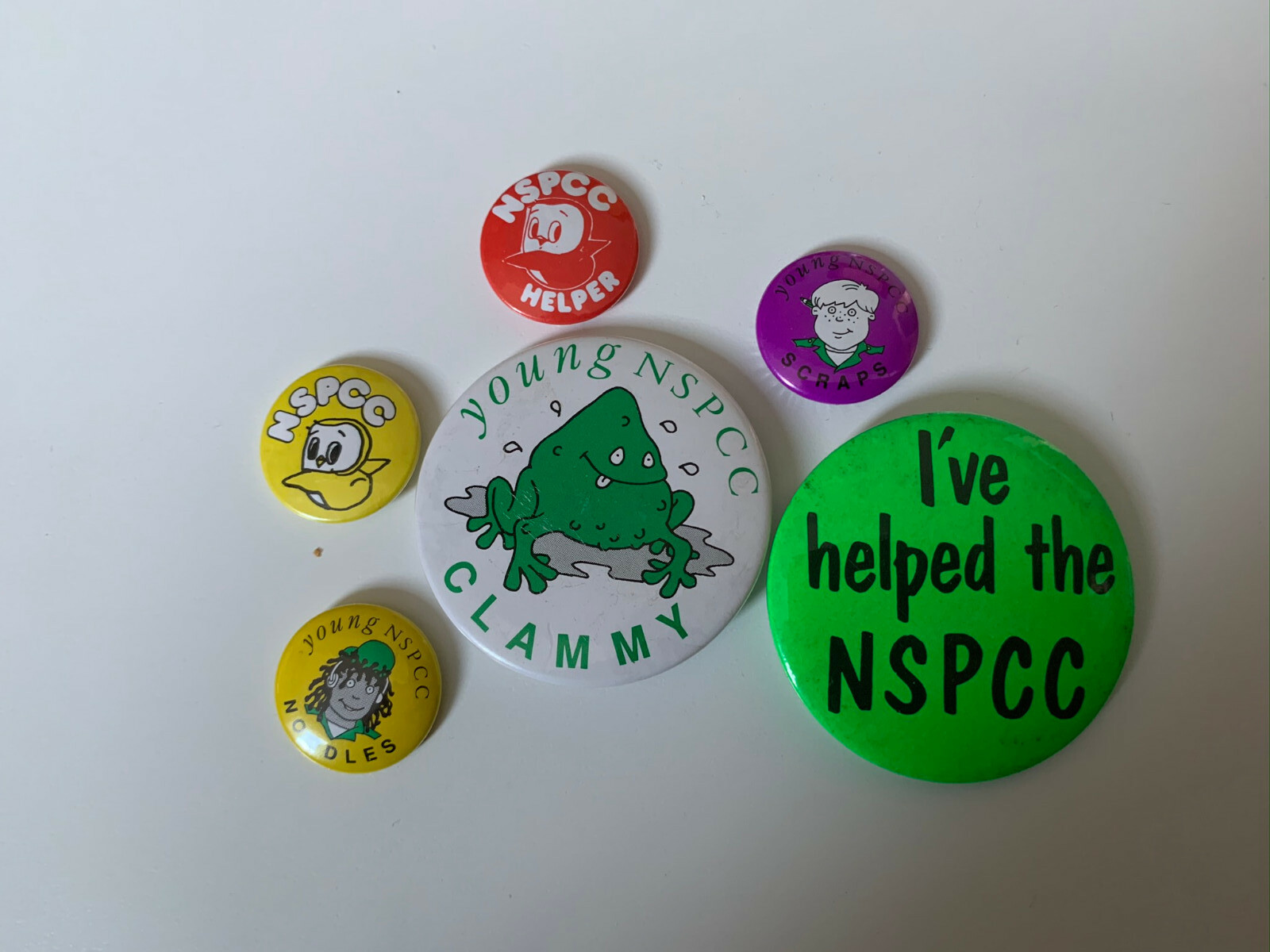 NSPCC vintage pin badges 1980s and 1990s | eBay UK