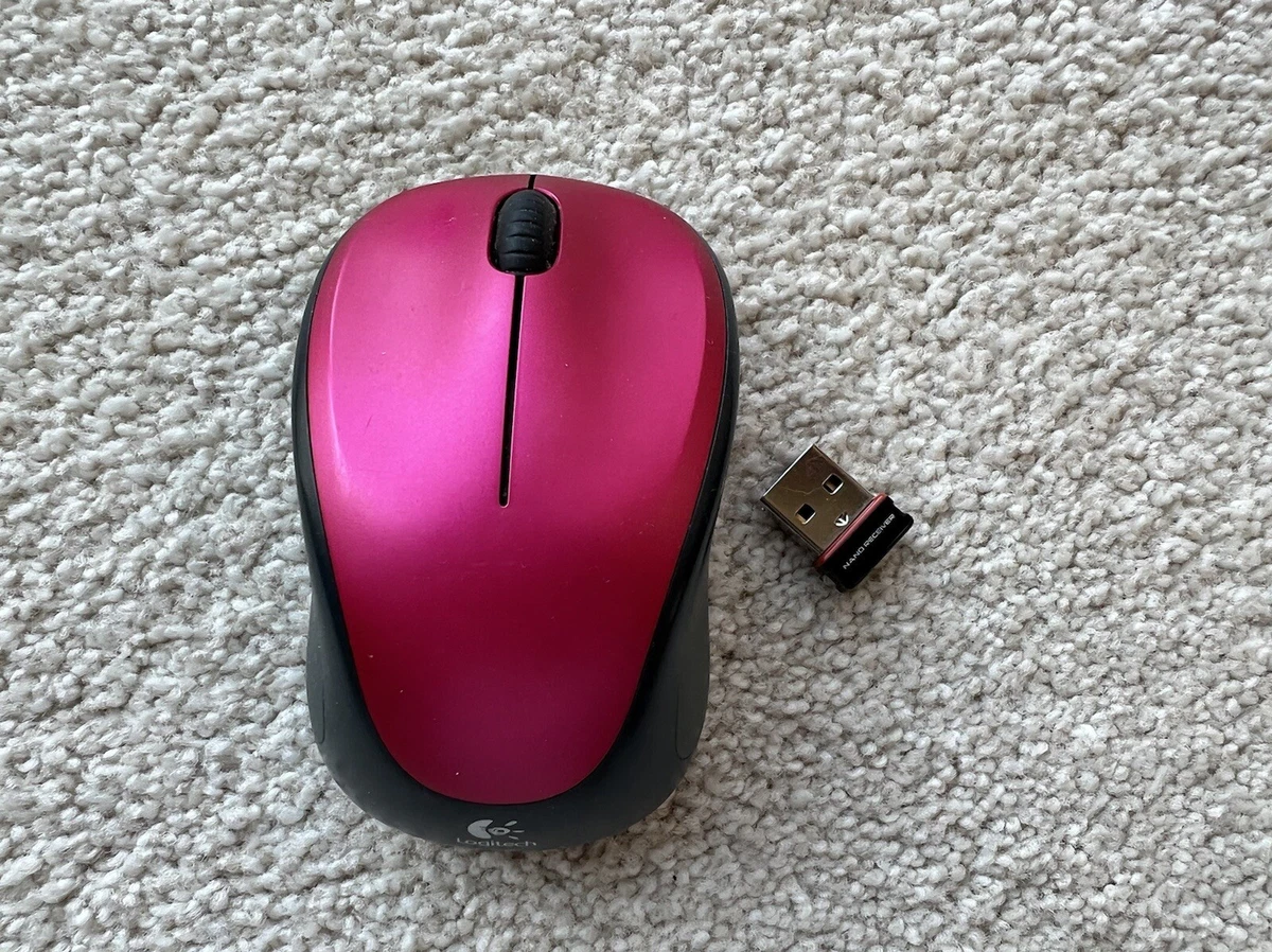 Logitech Wireless Mouse Pink