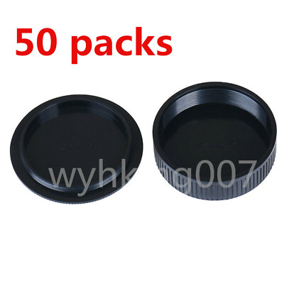 50pcs Camera Body Front Cap and Rear Lens Cap For M42 42mm Pentax ...