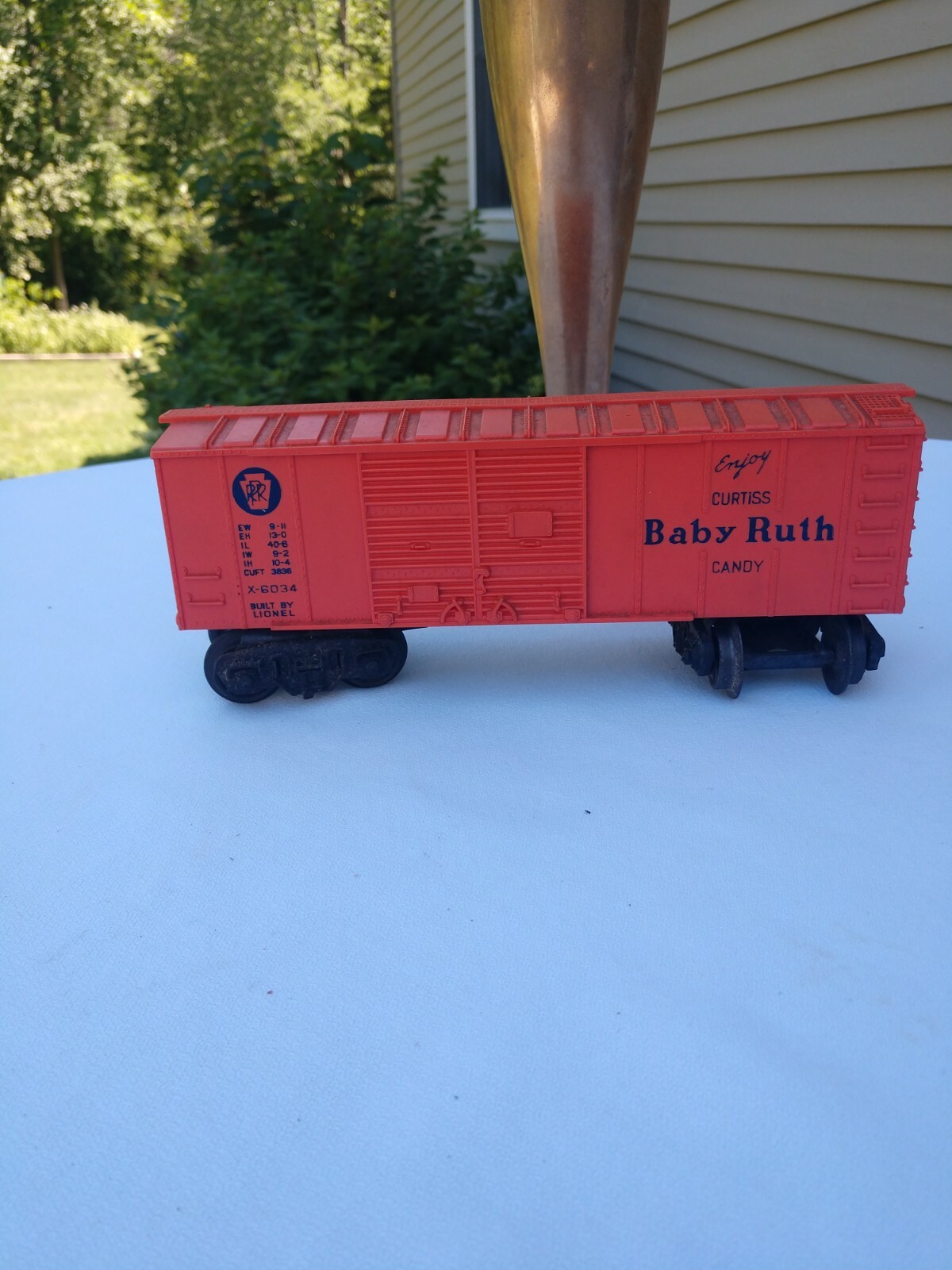 Lionel Train Curtiss Baby Ruth Candy box car X-6034 | eBay