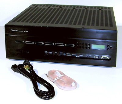 🔥【PRO TESTED】Niles ZR-4630 4-Src/6-Room 360W Power Amp/AM-FM Receiver💥 ...