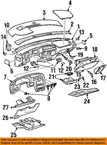 GM OEM Instrument Panel Dash-Glove Compartment Box Light 12159673 | eBay