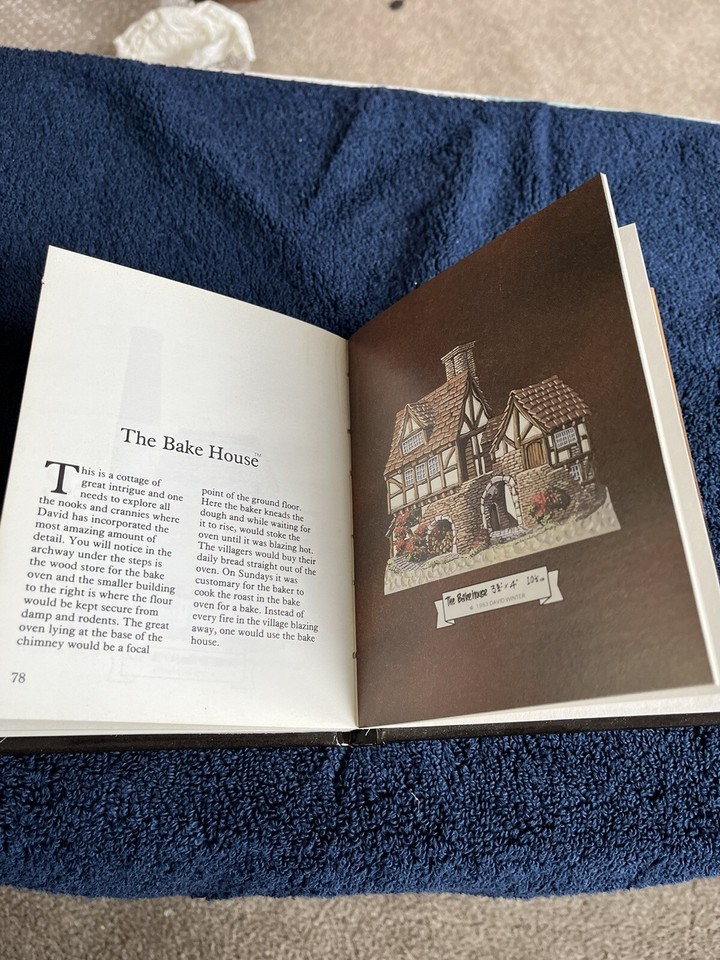 David Winter Cottages The Collectors' Book 1985 -Vintage Hardcover | eBay