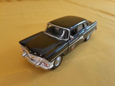 Vintage Toy Car 1959 Black DIecast GAZ 13 Chaika 1/43 USSR Police Car ...