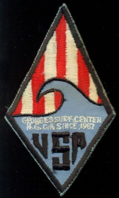 George's Surf Center Huntington Beach Surfing Patch SF-1 | eBay