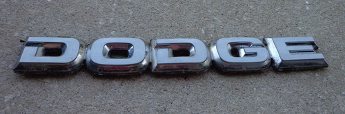 Dodge Ram metal vintage emblem badge decal logo symbol Van OEM Genuine ...