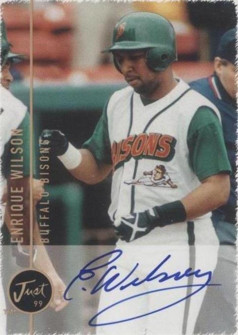1999 Just Minors - Autographs Enrique Wilson (AU) for sale online | eBay