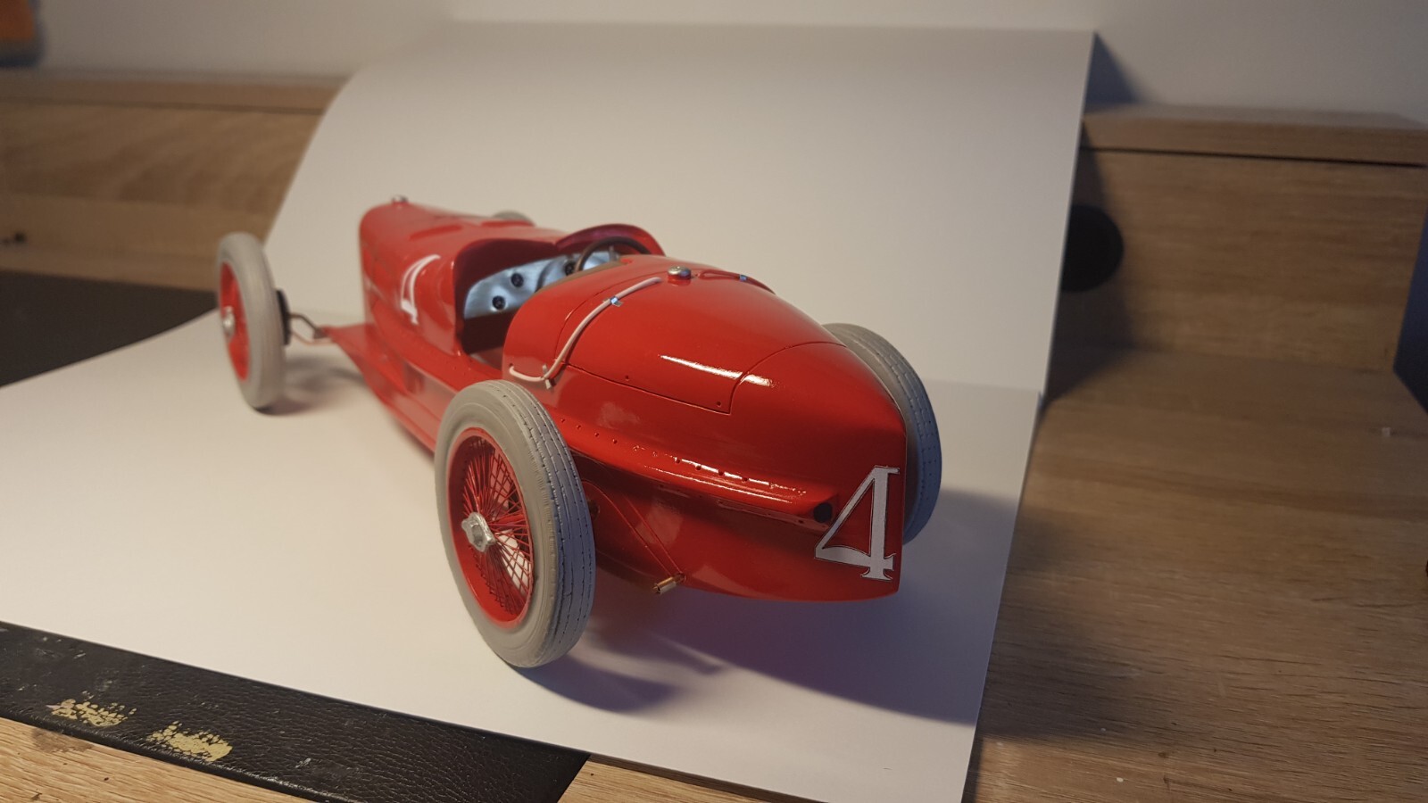 1/12 1922 FIAT 804 N°4 GRAND PRIX F. NAZZARO ( N TAMIYA ITALERI ALFA ...