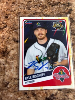 Kyle Bischoff Signed 2024 Cedar Rapids Kernels Team Set Minnesota Twins ...
