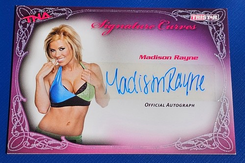 2009 Tristar TNA Wrestling Knockouts Madison Rayne Autograph | eBay