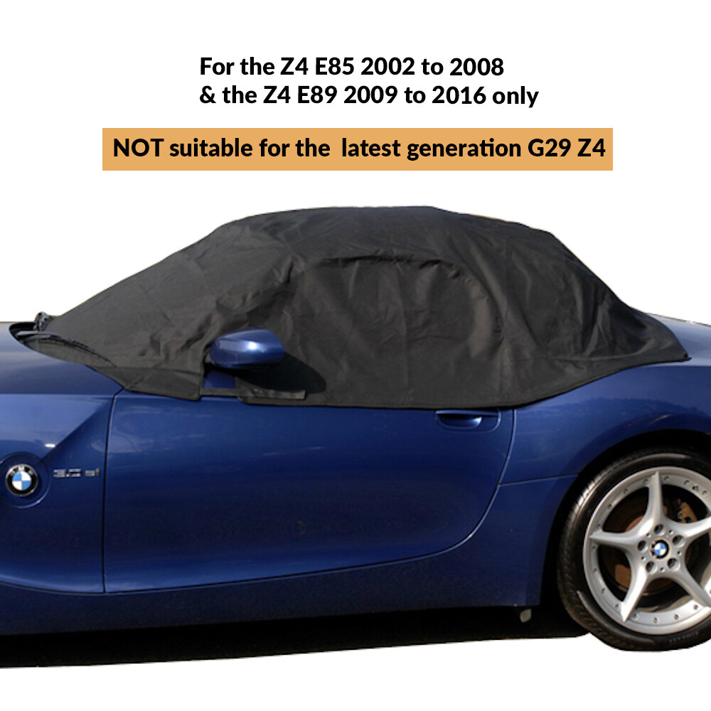 Convertible Soft Top Roof Protector Half Cover for BMW Z4 - 2002 to ...