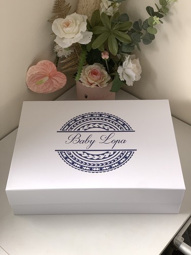 Personalised Luxury Magnetic Closure Gift Box Hamper Keepsake Boxes ...