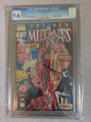 New Mutants #98 CGC 9.6 1st Appearance Deadpool Clean | eBay