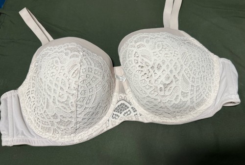 Auden 46DD Lace Balconette Lightly Lined Bra – Underwire – Pre-Owned | eBay