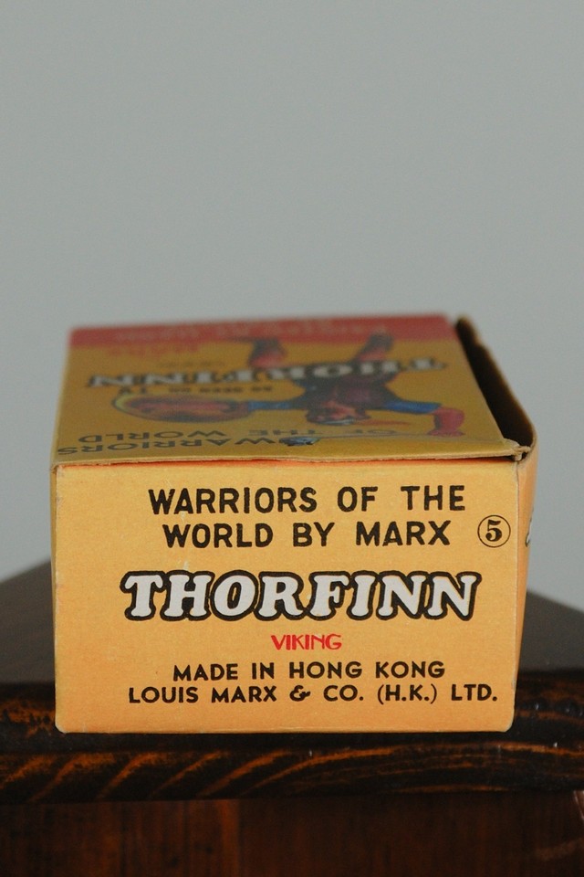 Vintage 1960s Warriors of the World Marx THORFINN Vikings Action ...