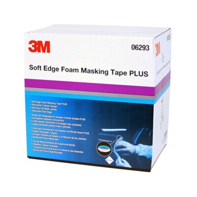 3M Soft Edge Foam Masking Tape +, 06293, 21mm x 49m, 1 per case | eBay