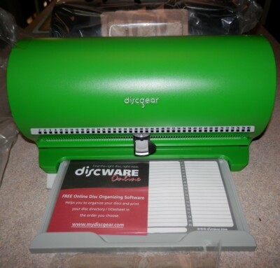 Discgear 80 CD/DVD/Blu-Ray Storage Organizer - Green | eBay