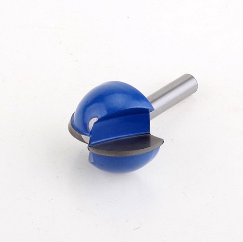1 pcs 1-1/8" Core Box Router Bit - 1/4" Shank Woodworking Cutting Tool ...