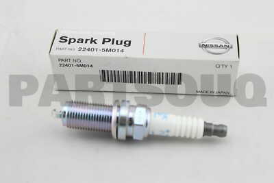 224015M014 Genuine Nissan PLUG-SPARK 22401-5M014 | eBay