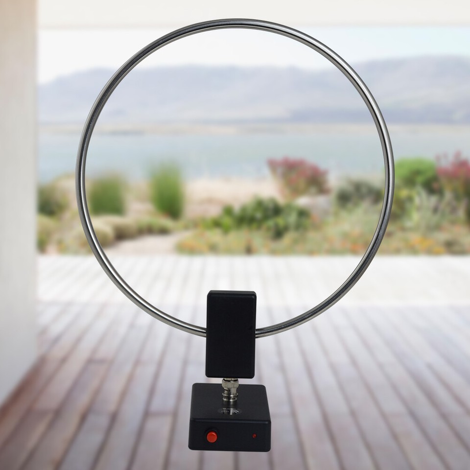GA-800 Portable Active Loop Antenna for Shortwave Radios (10KHz-159MHz ...