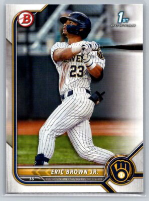 2022 Bowman #BD-48 Eric Brown Jr. BREWERS (C) | eBay