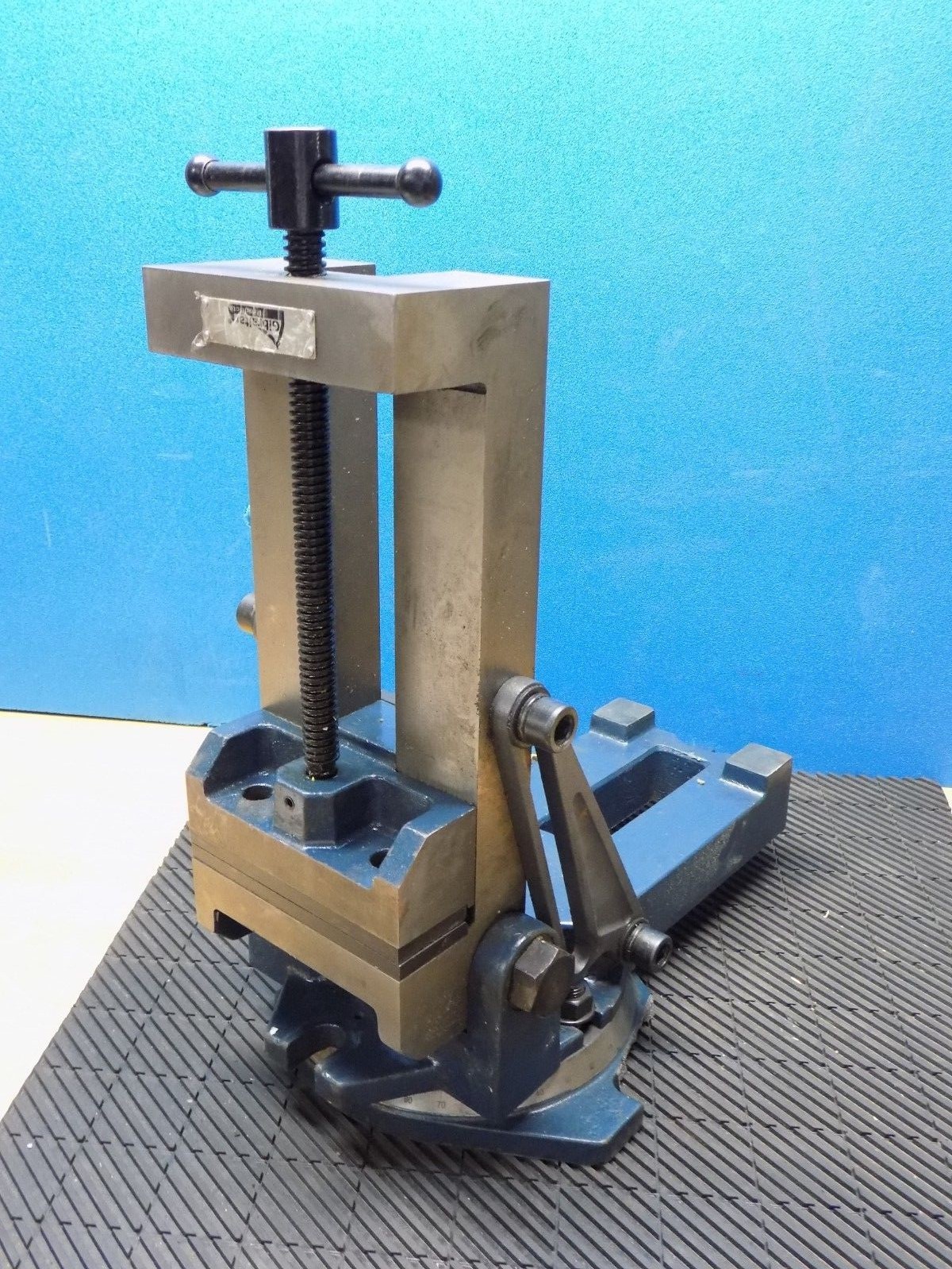 Gibraltar Adjustable Angle Machine Vise w/ Swivel Base 6" Jaw Width 6 ...