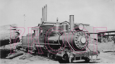 Dismal Swamp Railroad Engine 3 (View 2) at Camden Mills, VA in 1936 ...