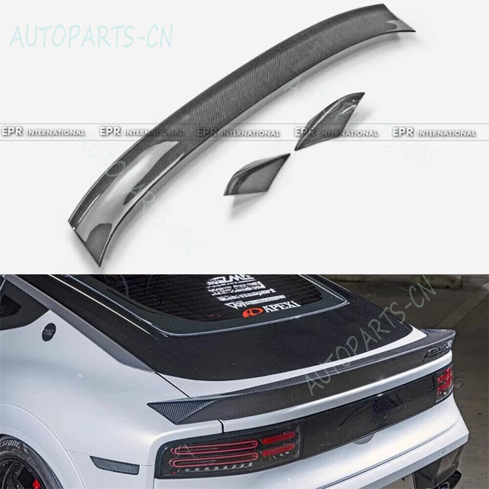 Fits For 2023 Nissan Z RZ34 400Z Dry Carbon Fiber Rear Trunk Spoiler ...